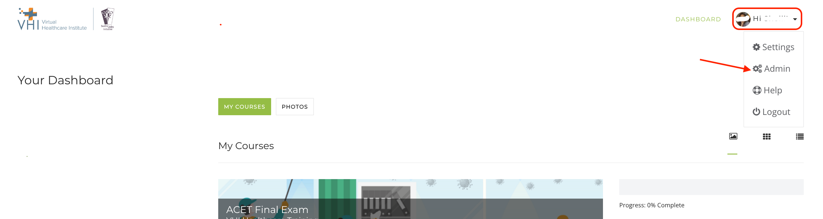 How to Locate an Existing Class in Your Dashboard – Rouxbe Support